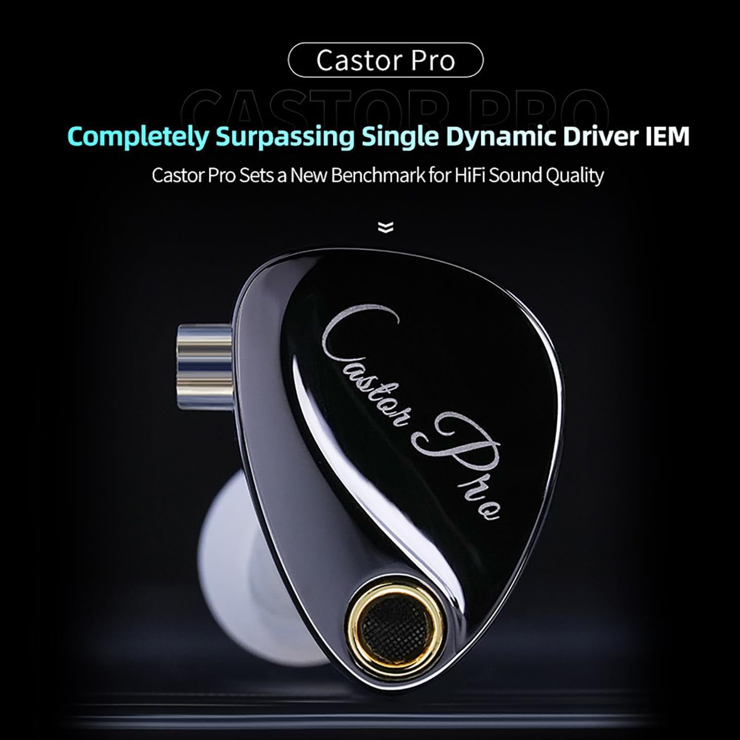 TTTYBA-KZ Castor Pro Tunable in Ear Monitor, HiFi Improved Bass in Ear ...