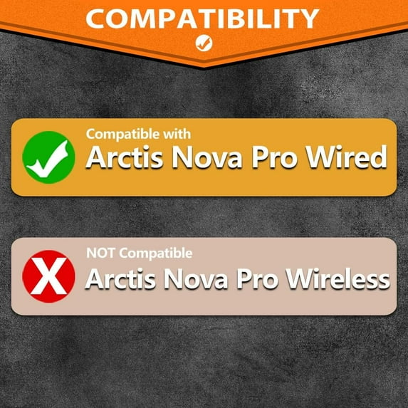 TTTYBA-Nova Pro Wired Replacement Earpads for Arctis Nova Pro Wired ...