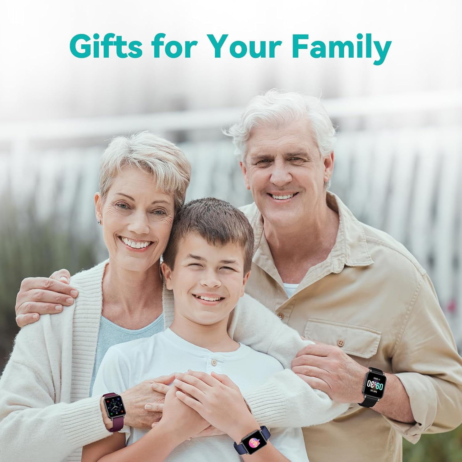 TTTYBA-Pedometer Watch Senior Friendly, Waterproof Fitness Tracker ...