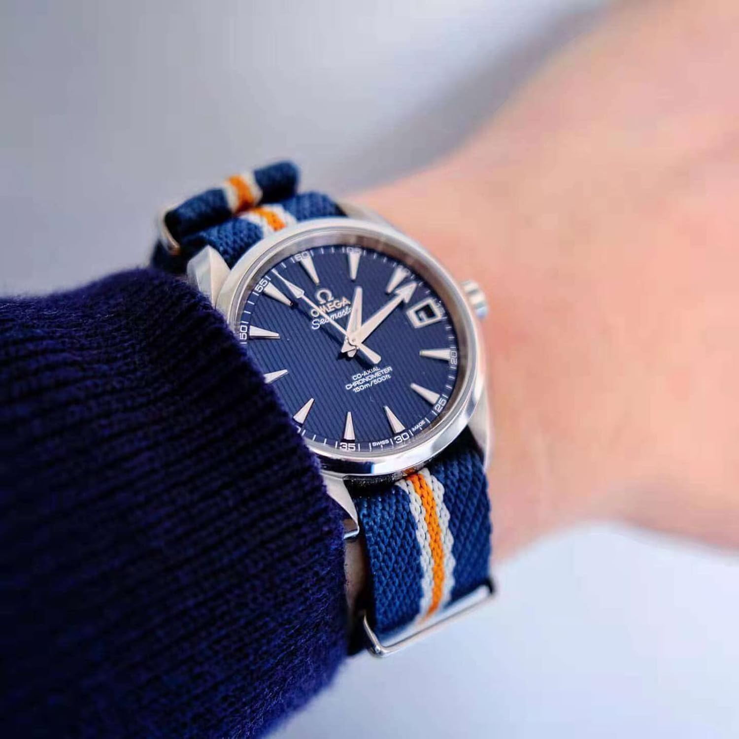 TTTYBA-Premium Weave Nylon Watch Band 20mm 22mm Replacement Military ...