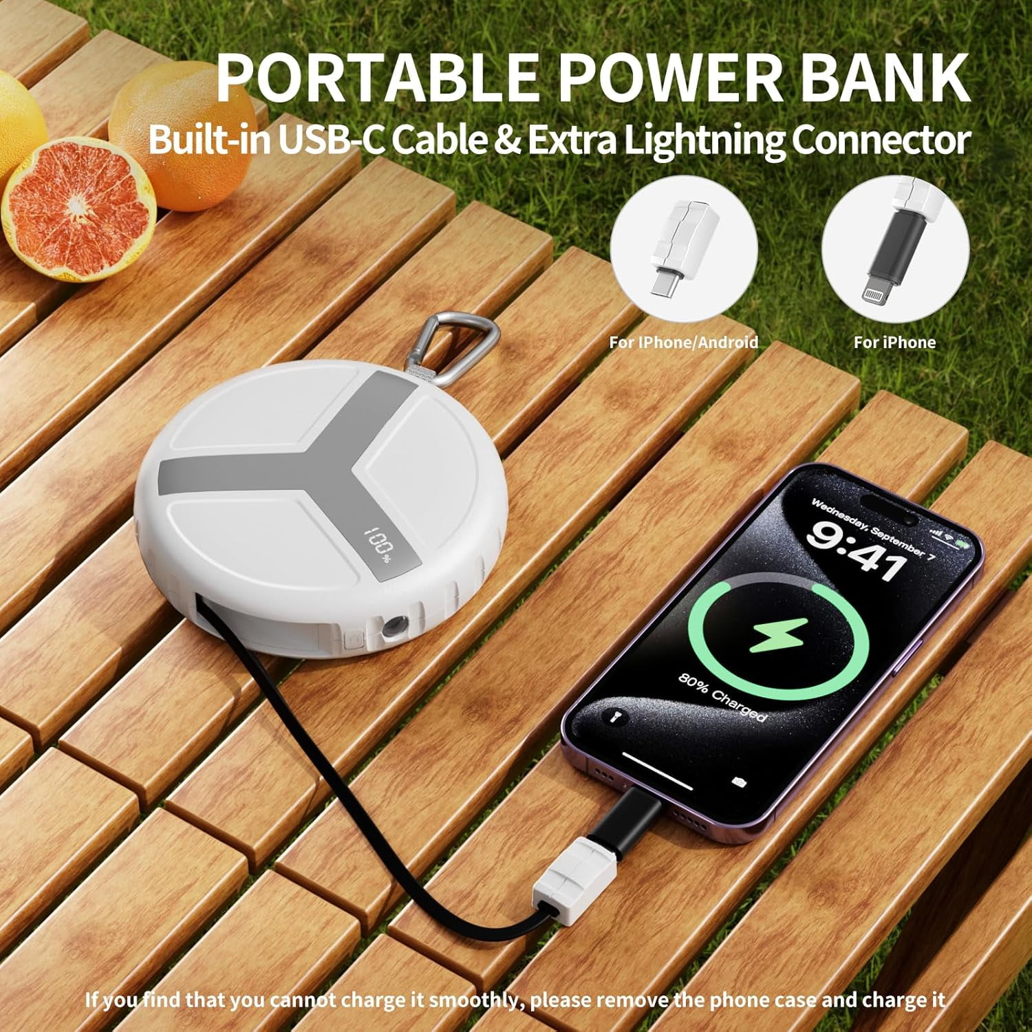 TTTYBA-Rugged Power Bank Outdoor Charger 10000mAh USB-C Fast Charging ...