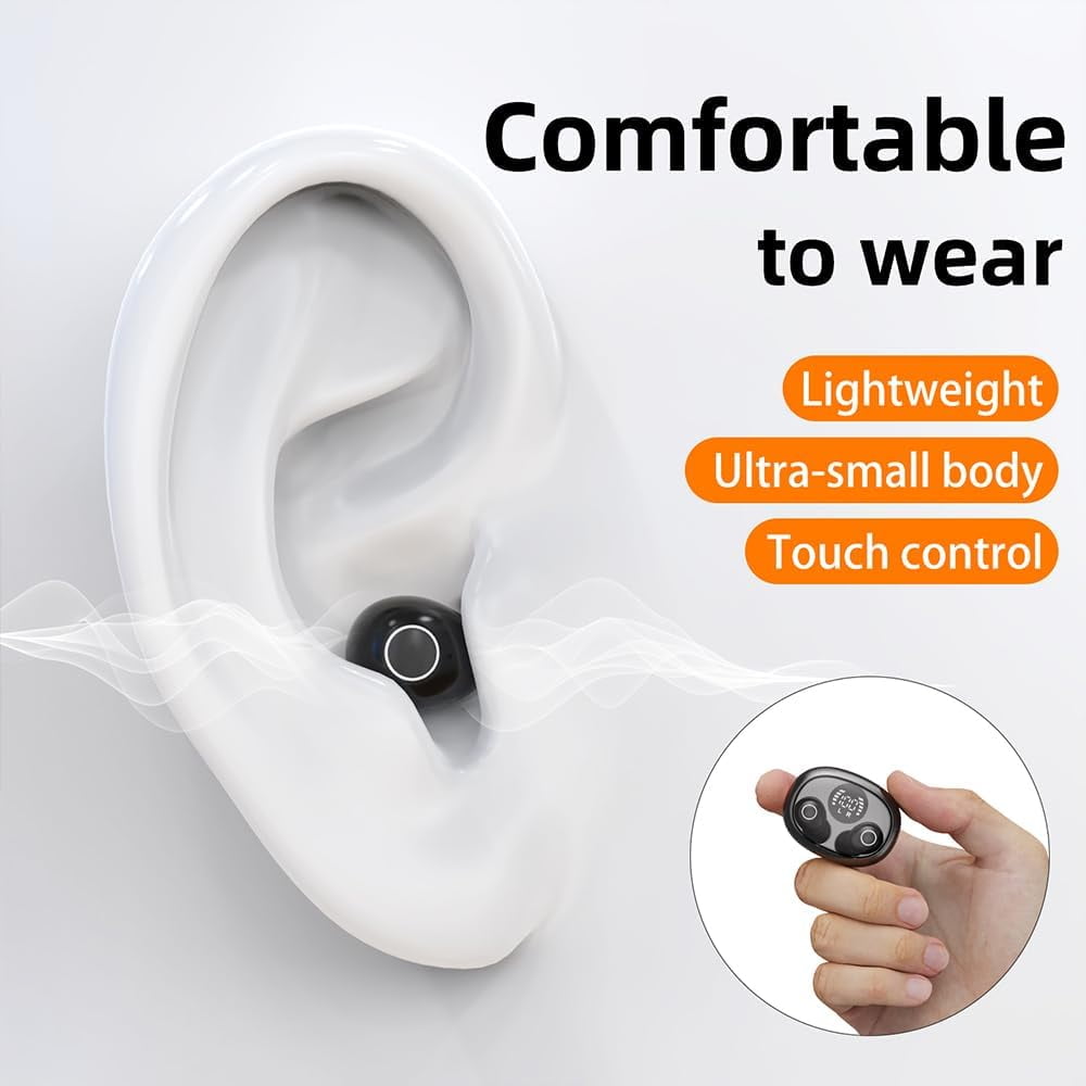 TTTYBA-Small Invisible Sleep Earbuds Smallest Wireless Bluetooth Low ...
