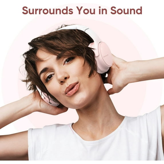 TTTYBA-Wireless Headphones, Bluetooth Over Ear Headsets with Microphone ...