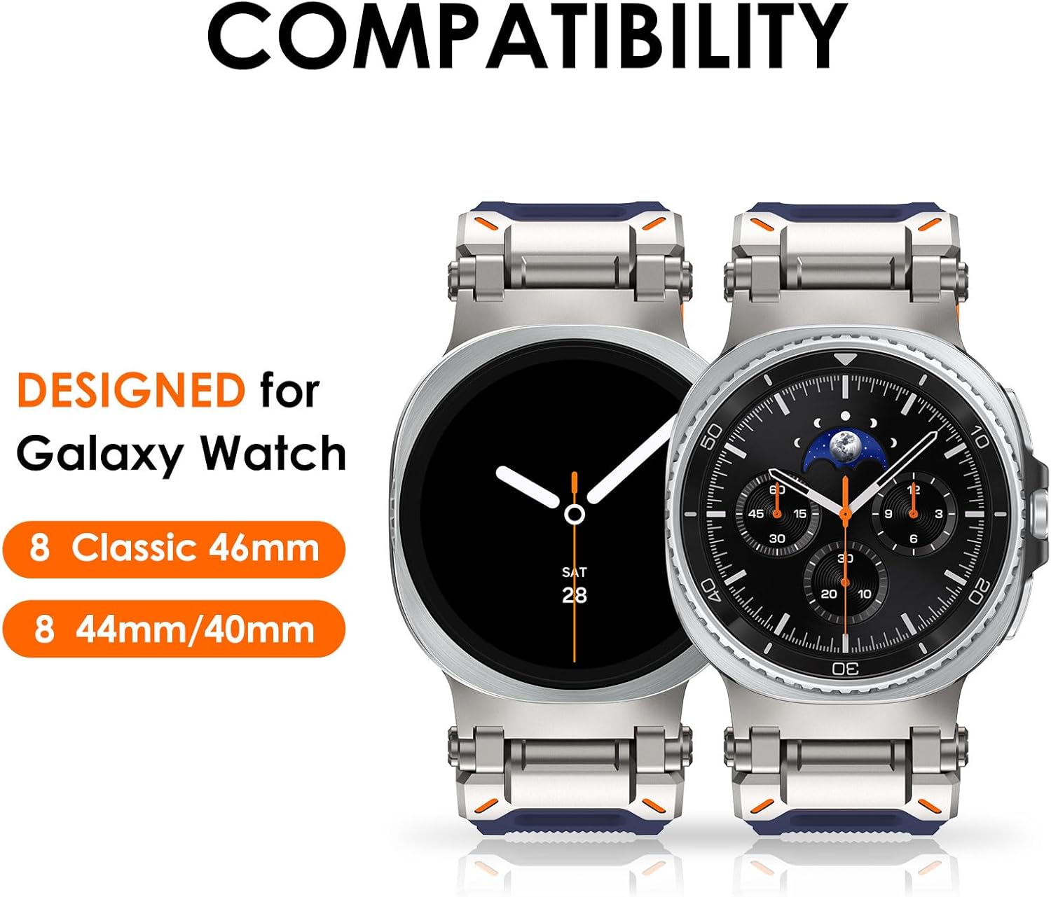 TTTYBA-for Galaxy Watch 8/8 Classic/Watch Ultra Bands 47mm 40/44/46mm ...