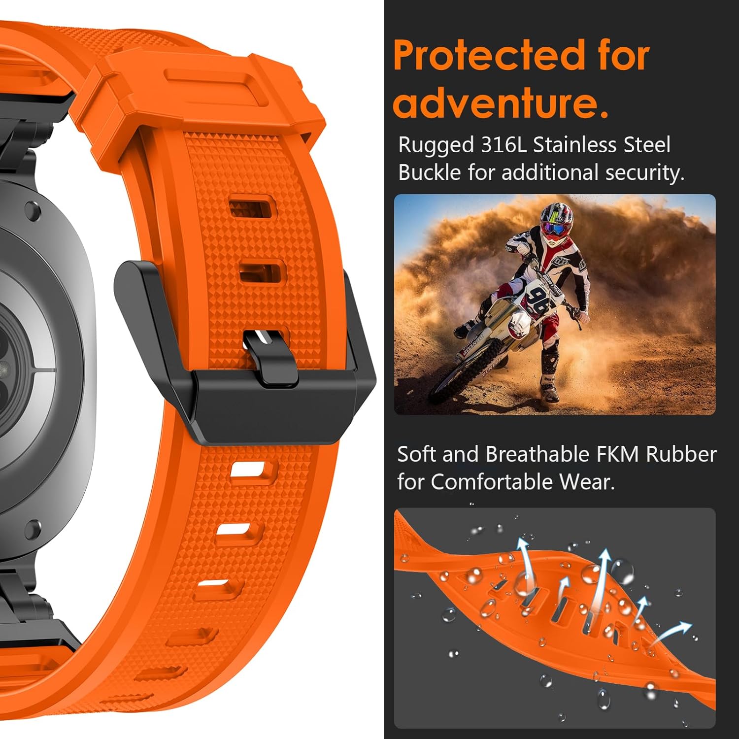 TTTYBA-for Galaxy Watch 8/8 Classic/Watch Ultra Bands 47mm 40/44/46mm ...
