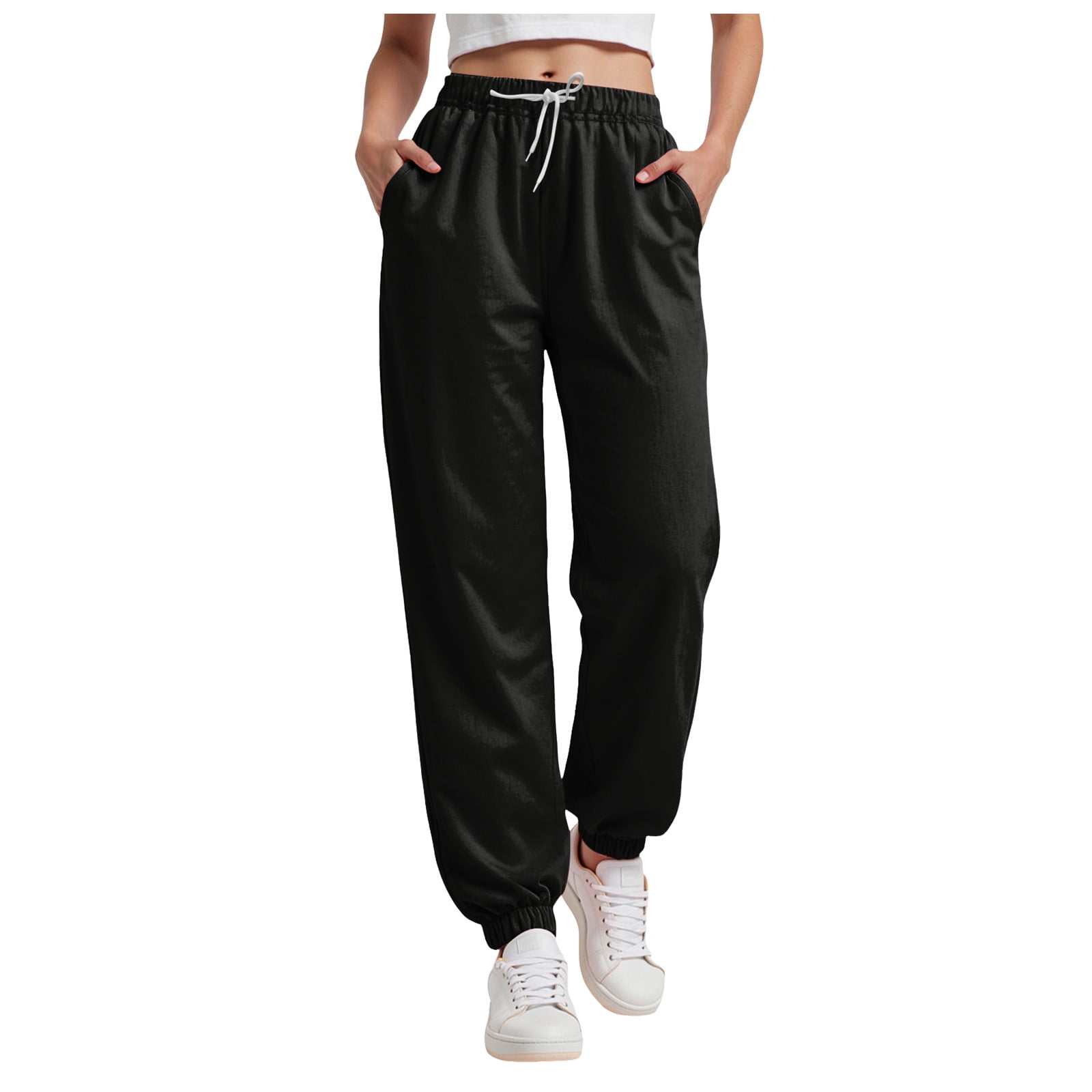TTUHYWXI Baggy Sweatpants for Women with Pockets-Lounge Womens Pajams ...