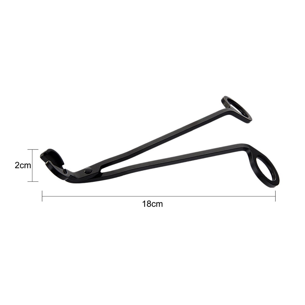 TTUHYWXI CAndle Wick Trimmer, Polished Stainless Steel Wick Clipper ...