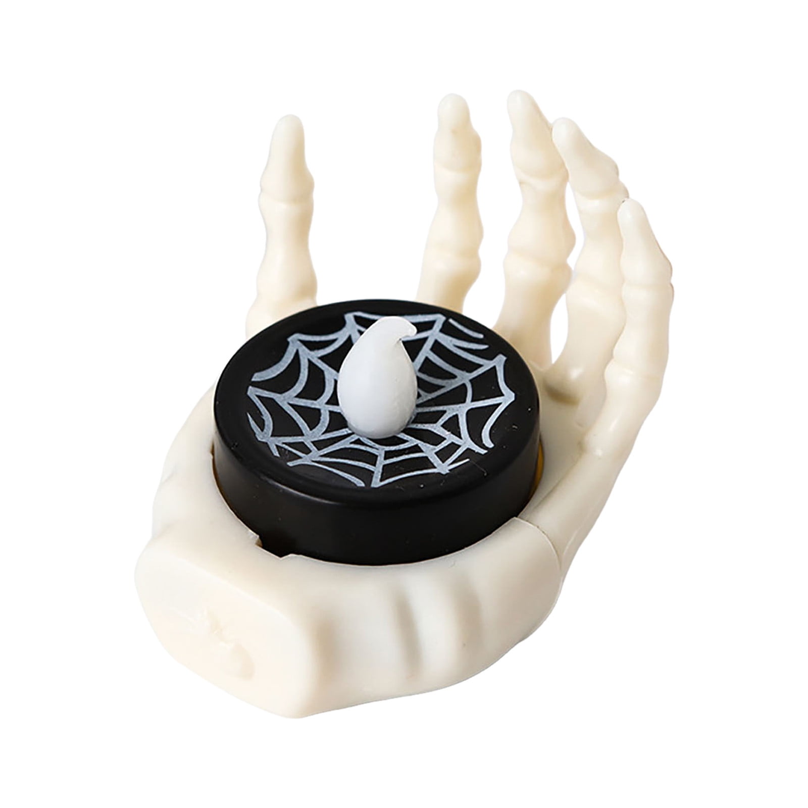 TTUHYWXI Snow Globe CAndles Lighted Lamp, Battery Operated Spooky ...