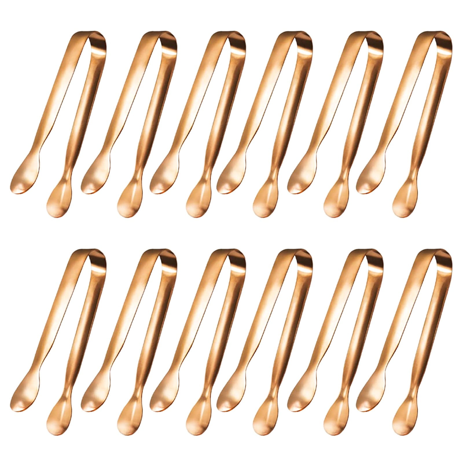 TTUHYWXI Mini Serving Tongs,12-Packs Stainless Steel, 4.3inch, Kitchen ...