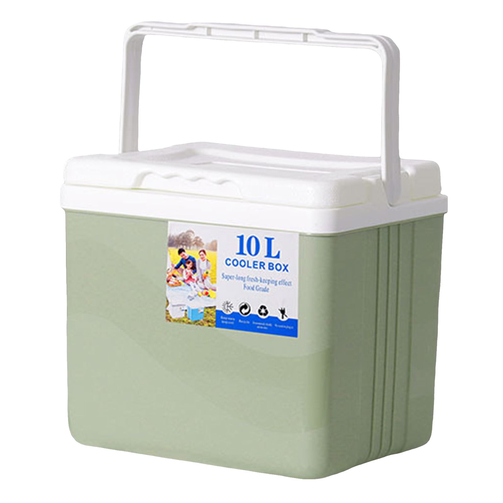 TTUHYWXI Series Insulated Portable Cooler, Hard Cooler with Heavy Duty ...