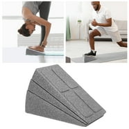 Navaris Slant Board Calf Stretcher - Adjustable Wood Incline Board for ...