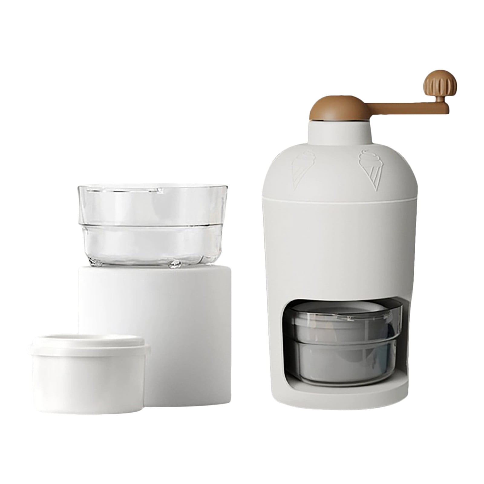 TTUHYWXI Snow Cone Machine , Stainless Steel Blades, & Large Container ...