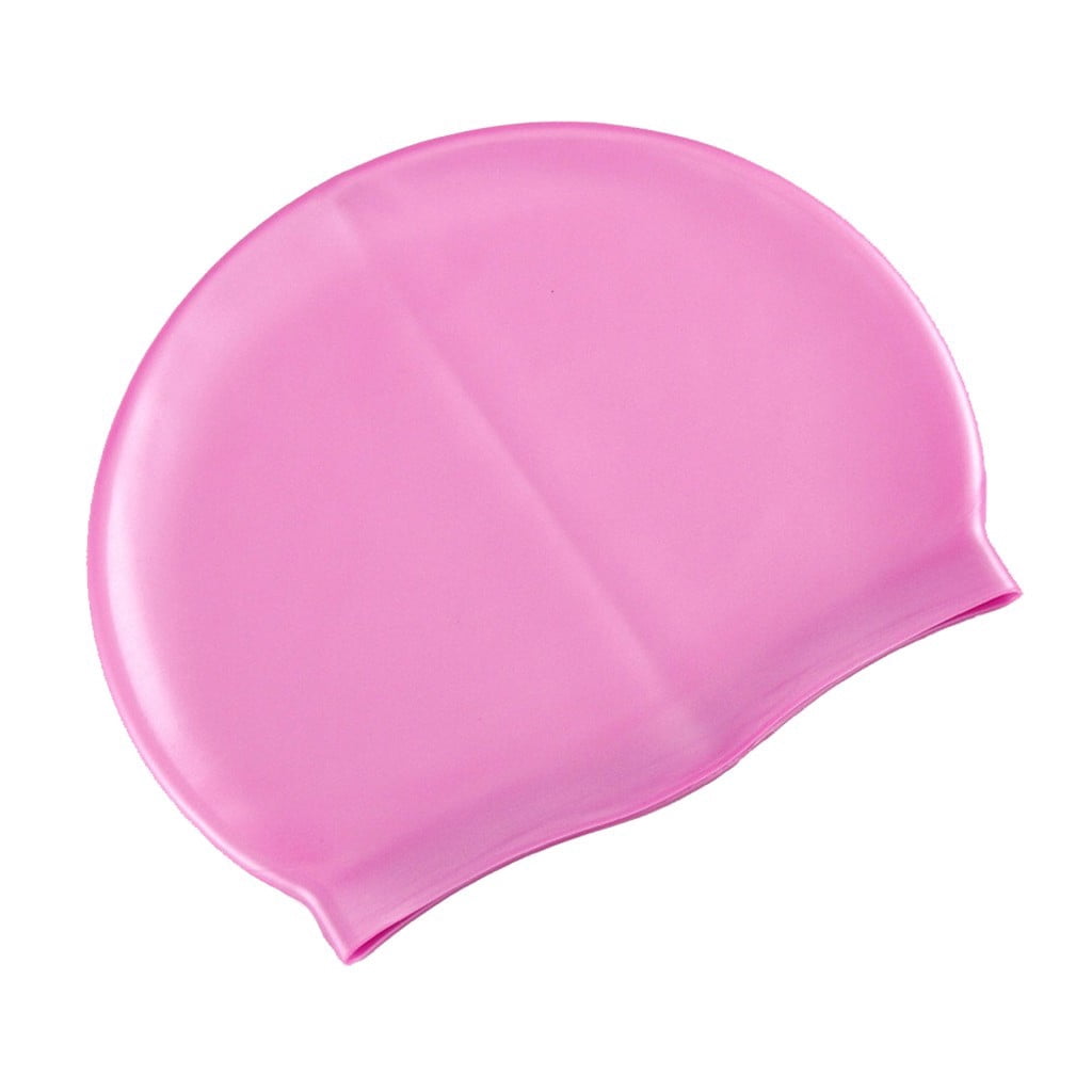 TTUHYWXI Unisex Silicone Swim Cap for Women Men, Large Size Swimming ...