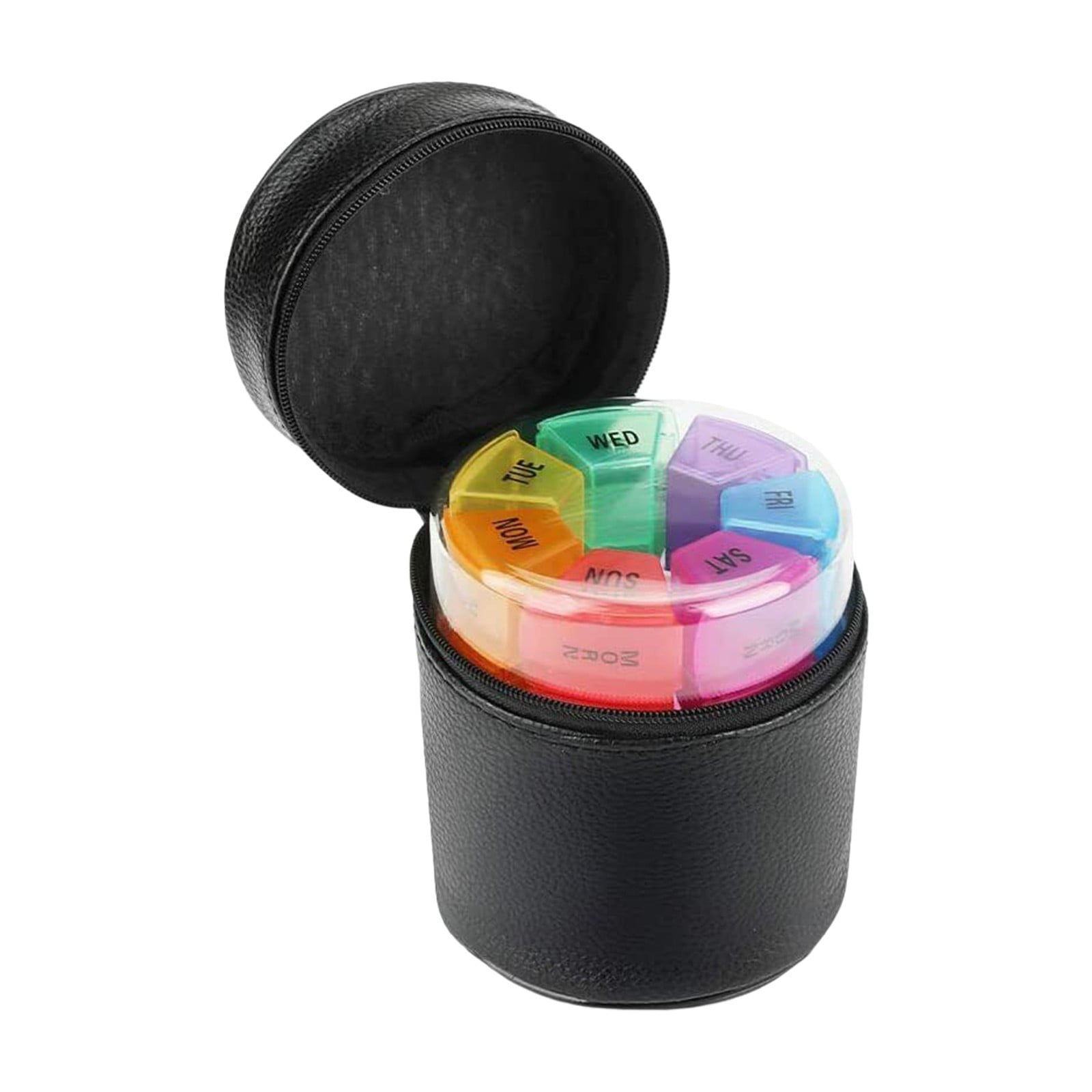 TTUHYWXI Weekly Pill Organizer 7 Day 2 Times a Day, Large Daily Pill ...