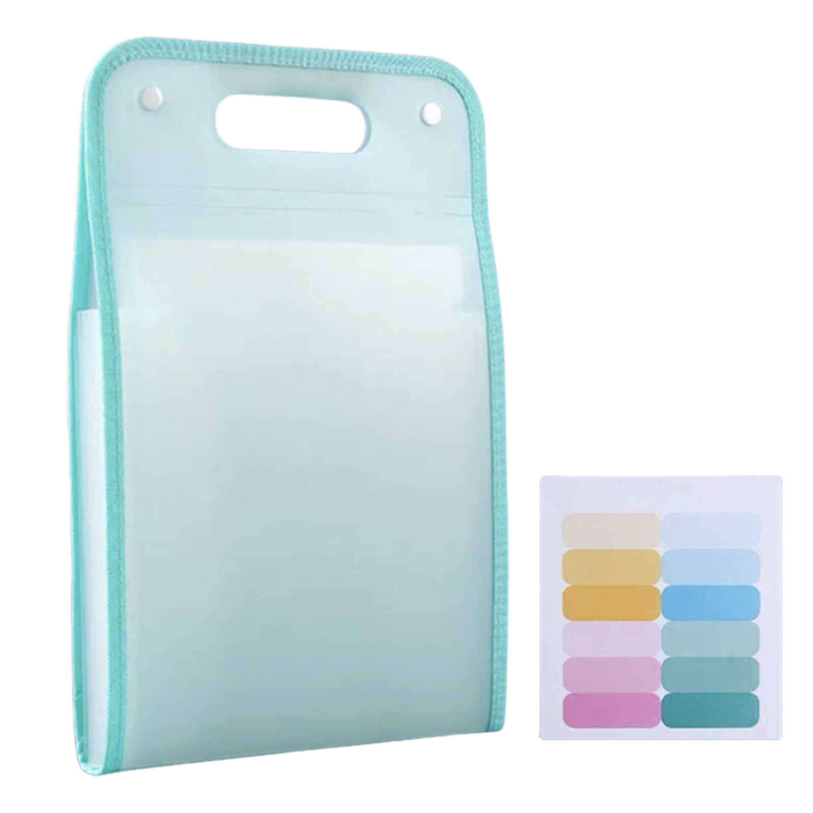 TTih Pocket Paper Folder,Plastic Folder,Portable Monthly Bill Receipt ...