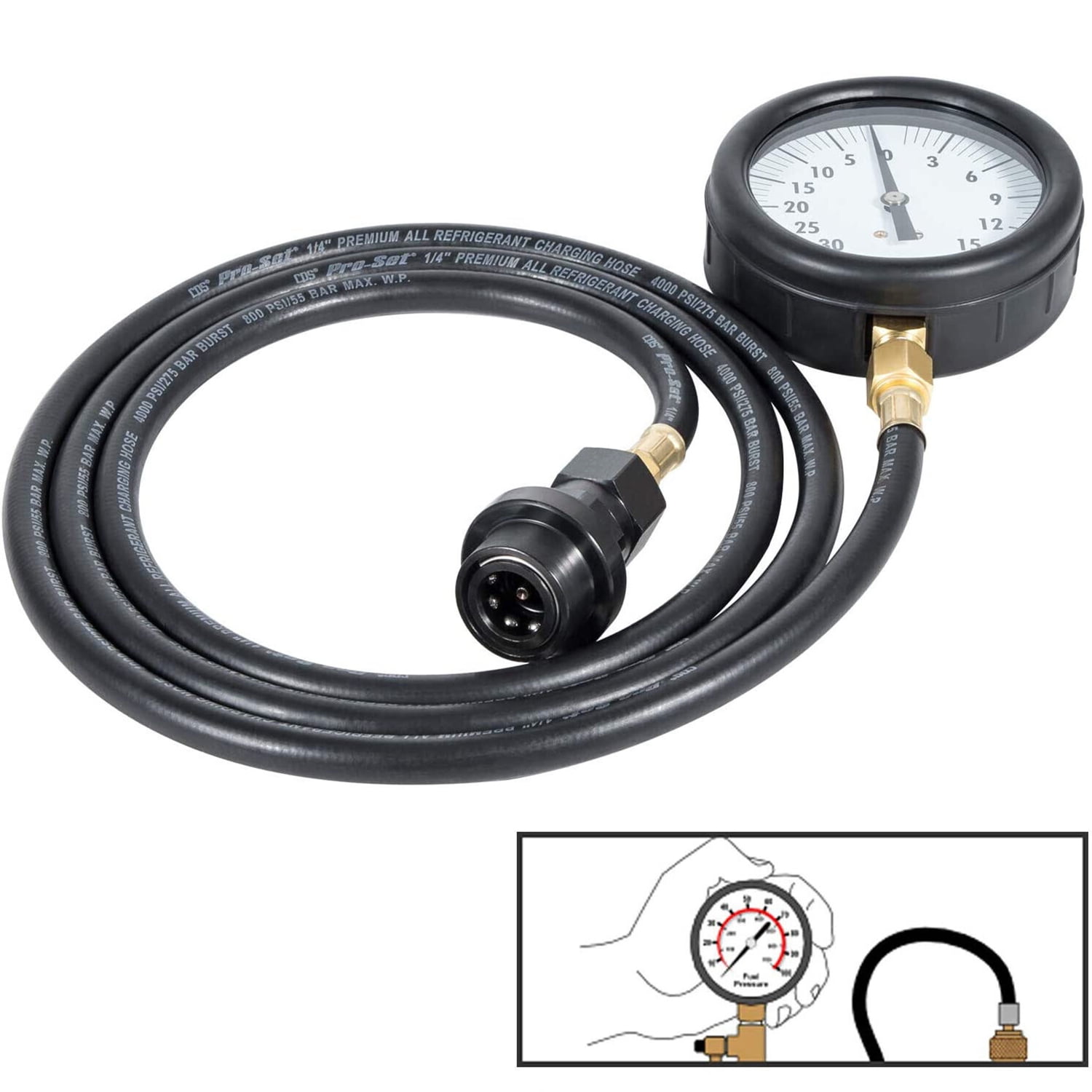 TU-32-6 6.6L fits for GM Duramax Diesel Fuel Pressure System Test Kit ...