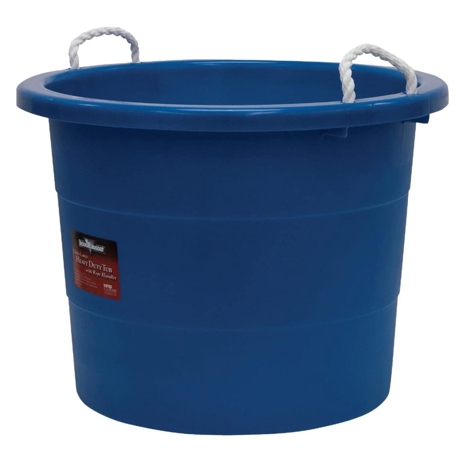 TU0014 Utility Tub Muck Bucket, 20 gal, Plastic, Blue - Walmart.com