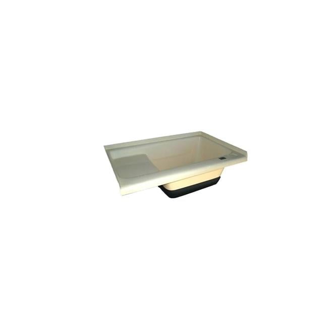 TU500 Left Hand Tub Assembly, Colonial White - Walmart.com