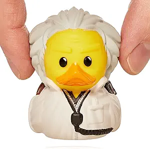 TUBBZ Mini: Back to the Future - Doc Brown Cosplaying Rubber Duck Vinyl ...