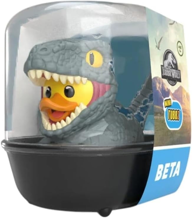 TUBBZ Mini: Jurassic World Rebirth - Beta Cosplaying Rubber Duck Vinyl ...