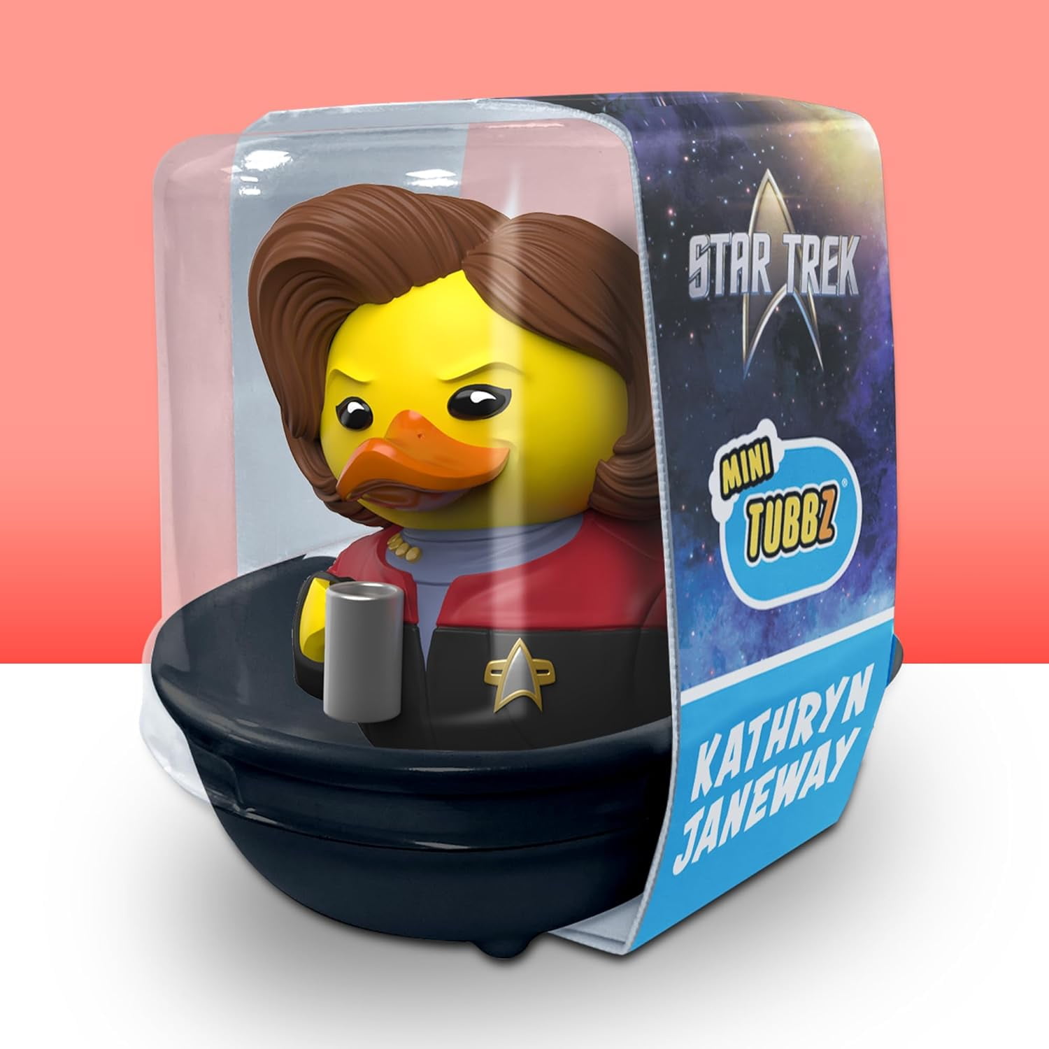 TUBBZ Mini: Star Trek - Kathryn Janeway Cosplaying Rubber Duck Vinyl ...