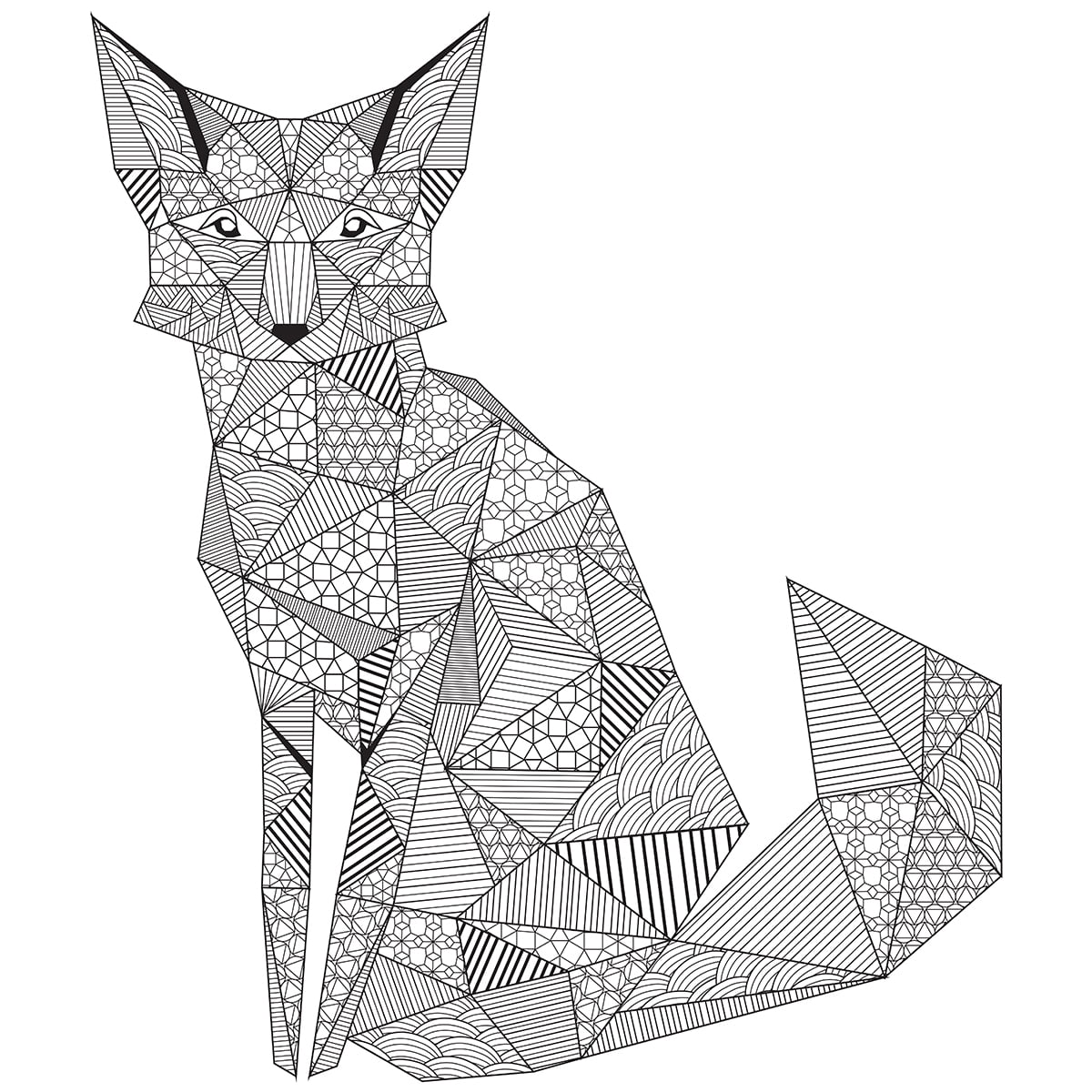 TUBE! CL241 KaiserColour Coloring Poster 27"X19"-Geo Fox - Walmart.com