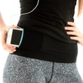 TUBE Waistband & Running Belt - Secure Zippered Pockets - Walmart.com