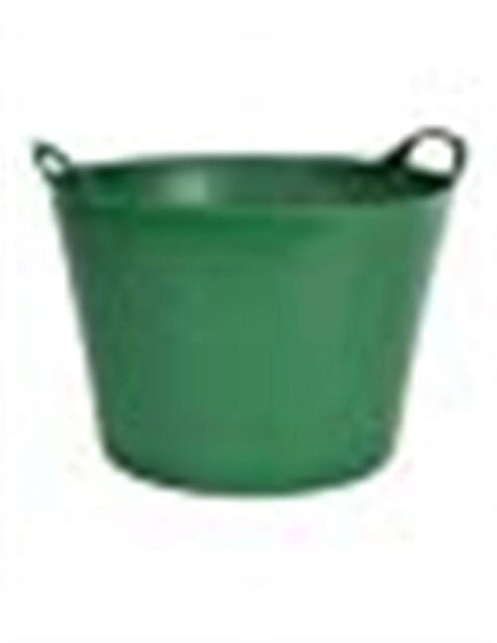 Tubtrugs, Plastic Large Bucket, 38 Liters, Green Food Grade - Walmart.com