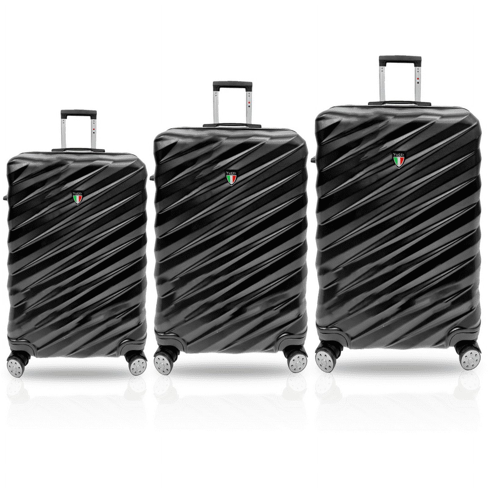 TUCCI Disegno - Storto 3-Piece Hardside Luggage Set - Walmart.com