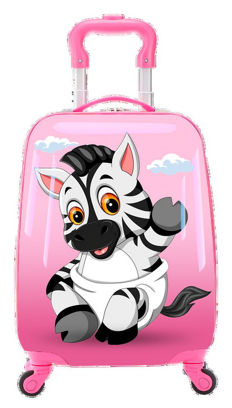 TUCCI Italy Kids Little ZEBRA Carry On Kids Suitcase - Walmart.com