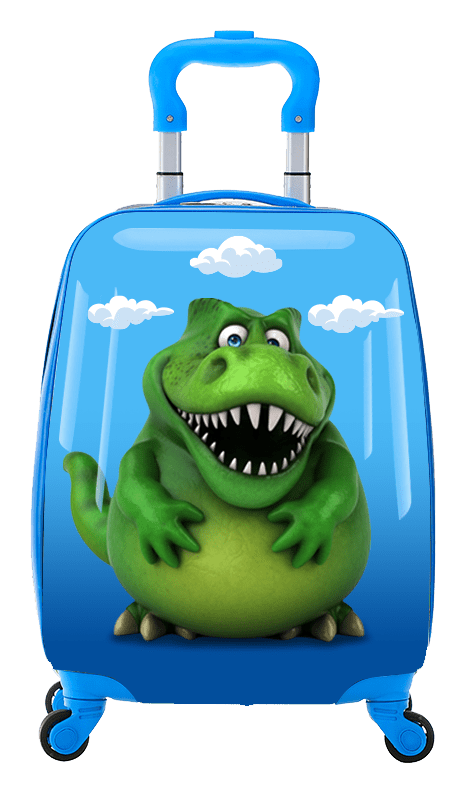 TUCCI Italy Kids REX DINO Carry On Kids Suitcase - Walmart.com
