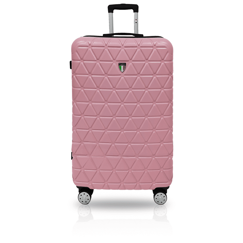 TUCCI Italy Tessere 28" Fashion Spinner Wheel Luggage Suitcase - Light ...