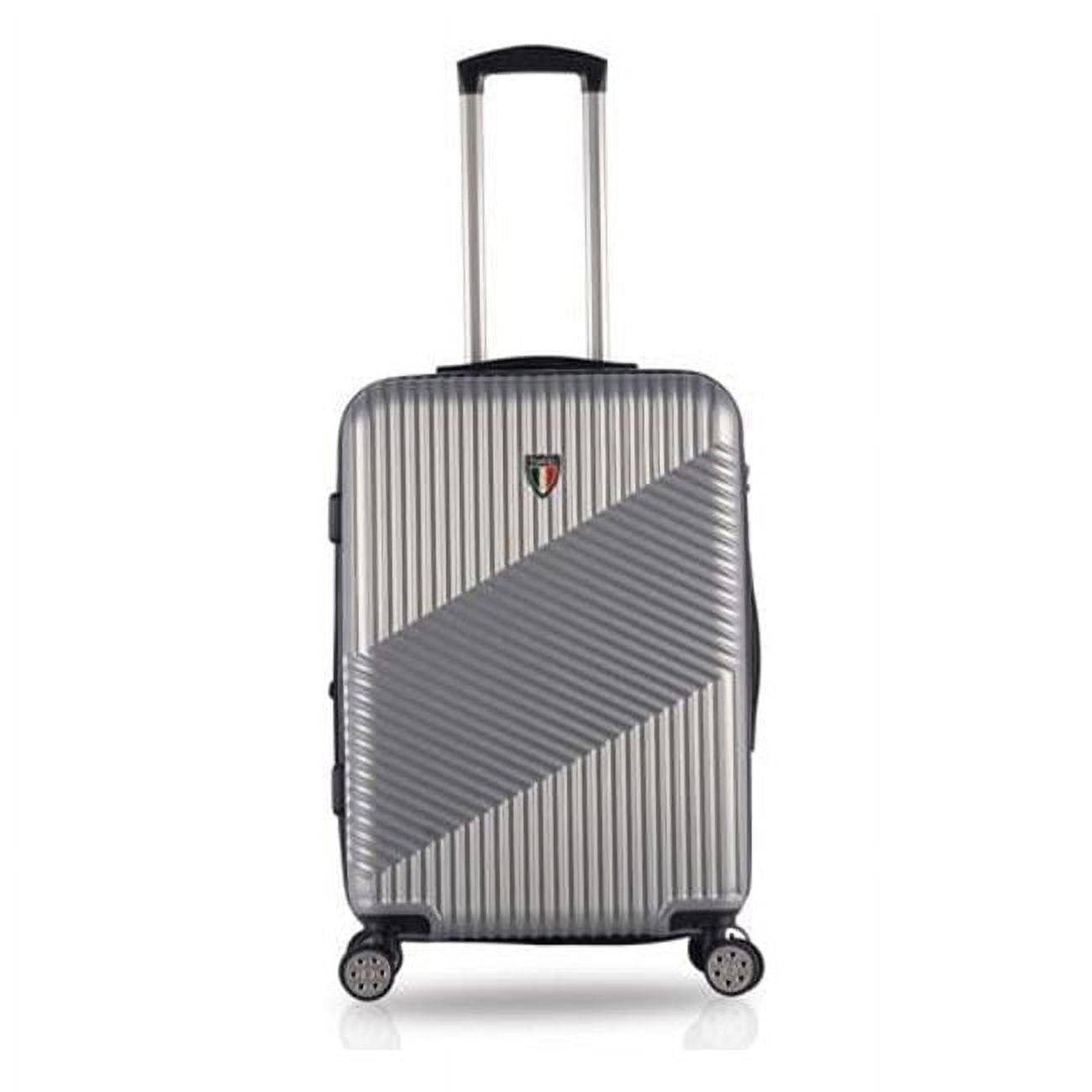 TUCCI T0269-28in-SLV 28 in. Guida T0269 ABS Carry-On Luggage, Silver ...