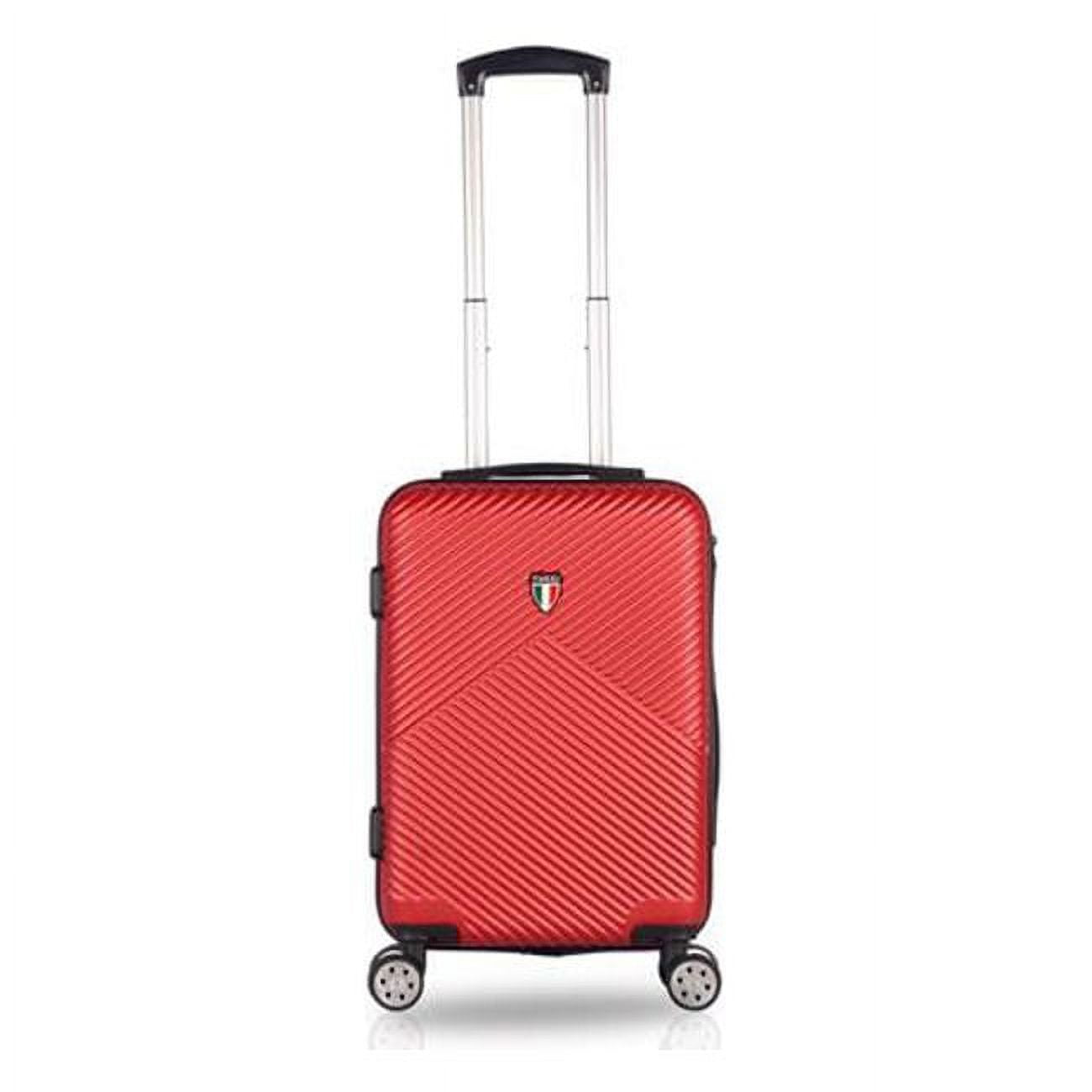 TUCCI T0276-24in-BGD 24 in. Salita T0290 Carry-On Luggage, Burgundy ...
