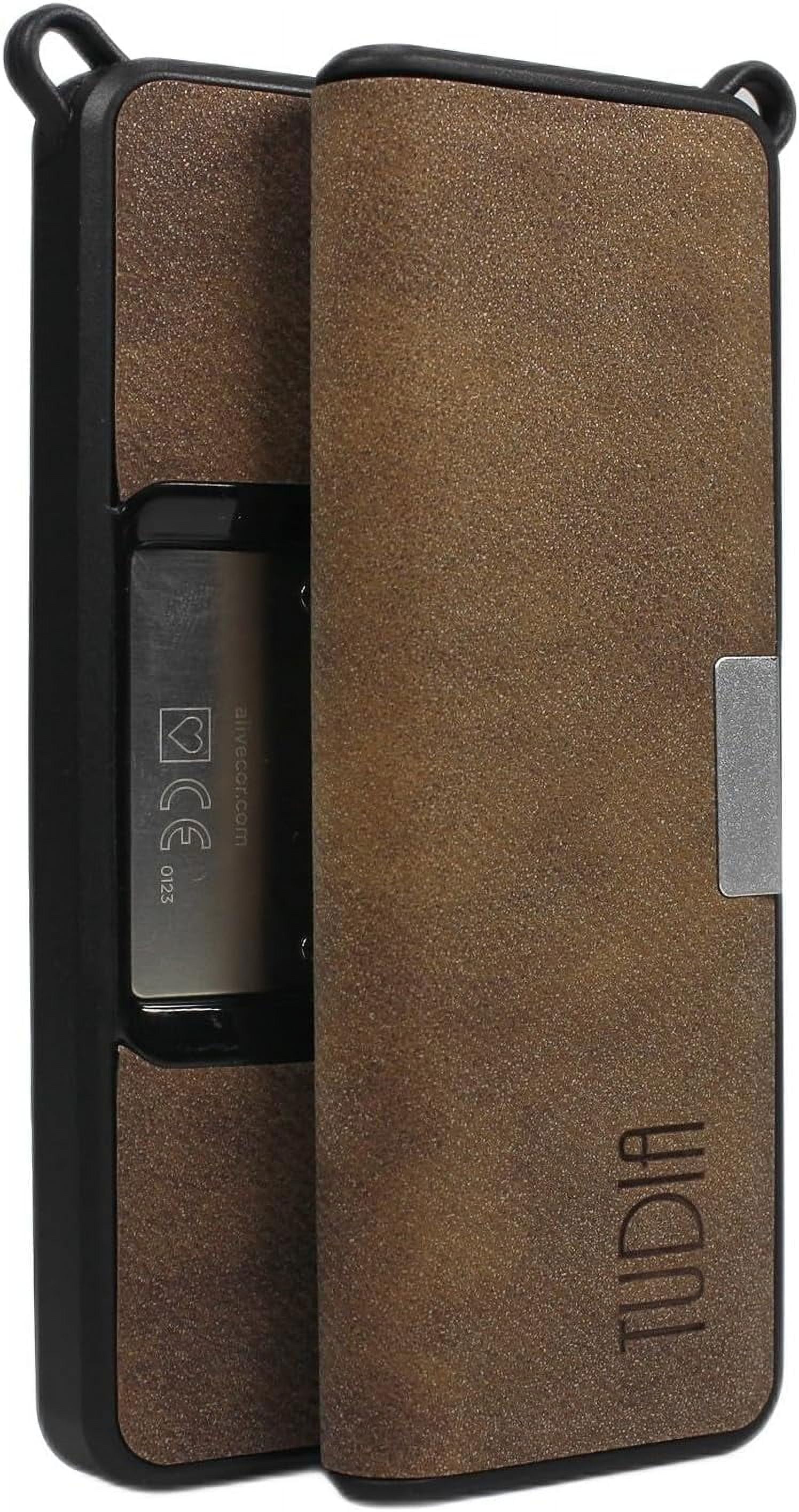 TUDIA Leather Case for Kardia Mobile 6L Durable Slim Full Body ...