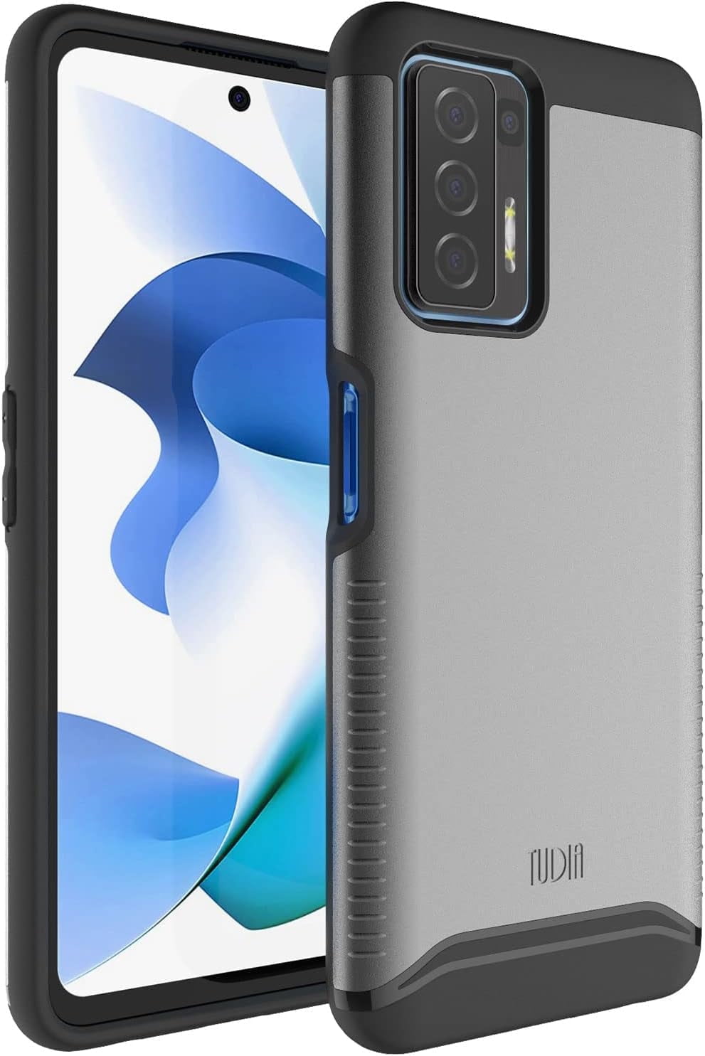 TUDIA Merge BLU F91 5G Case Dual Layer Heavy Duty Protective Cover ...