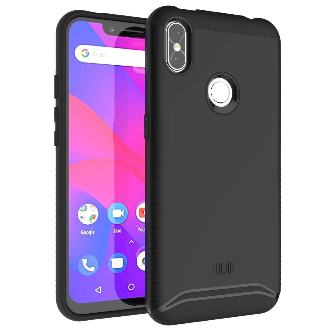 TUDIA for BLU R2 Plus 2019-6.2" Phone Case, [MERGE] Dual Layer Slim ...