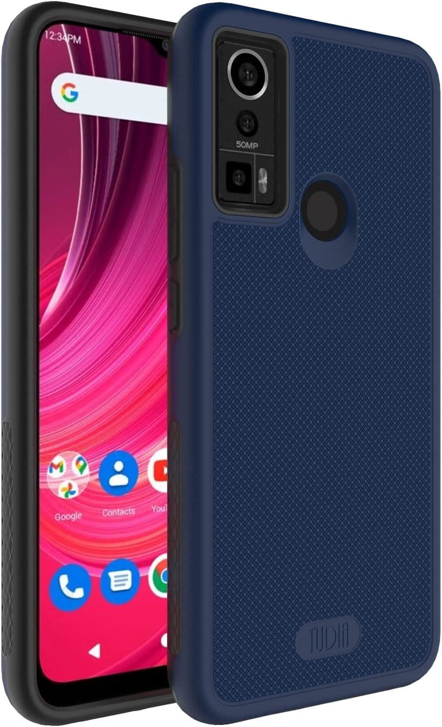 TUDIA MergeGrip BLU S91 Pro Case Dual Layer Heavy Duty Protective Case ...