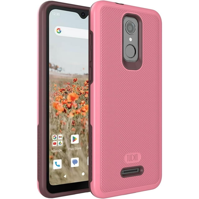 TUDIA MergeGrip Consumer Cellular Iris Connect Phone Case SH4650 Dual ...