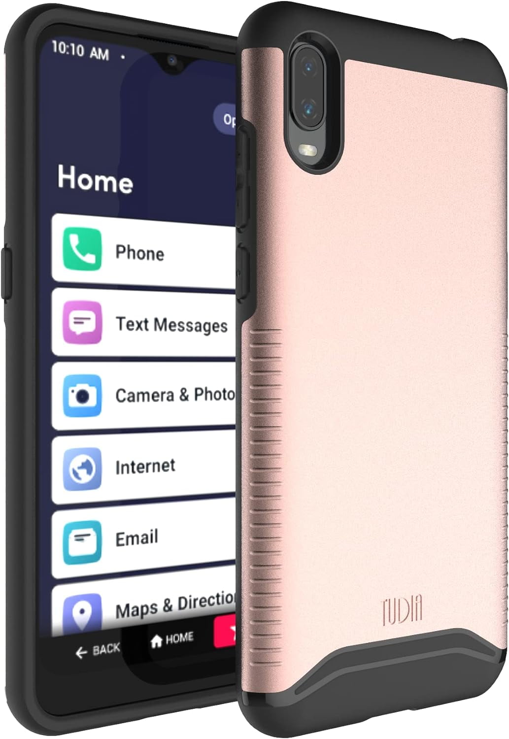 TUDIA for Lively Jitterbug Smart 3 Phone Case, [Merge] Dual Layer Slim ...