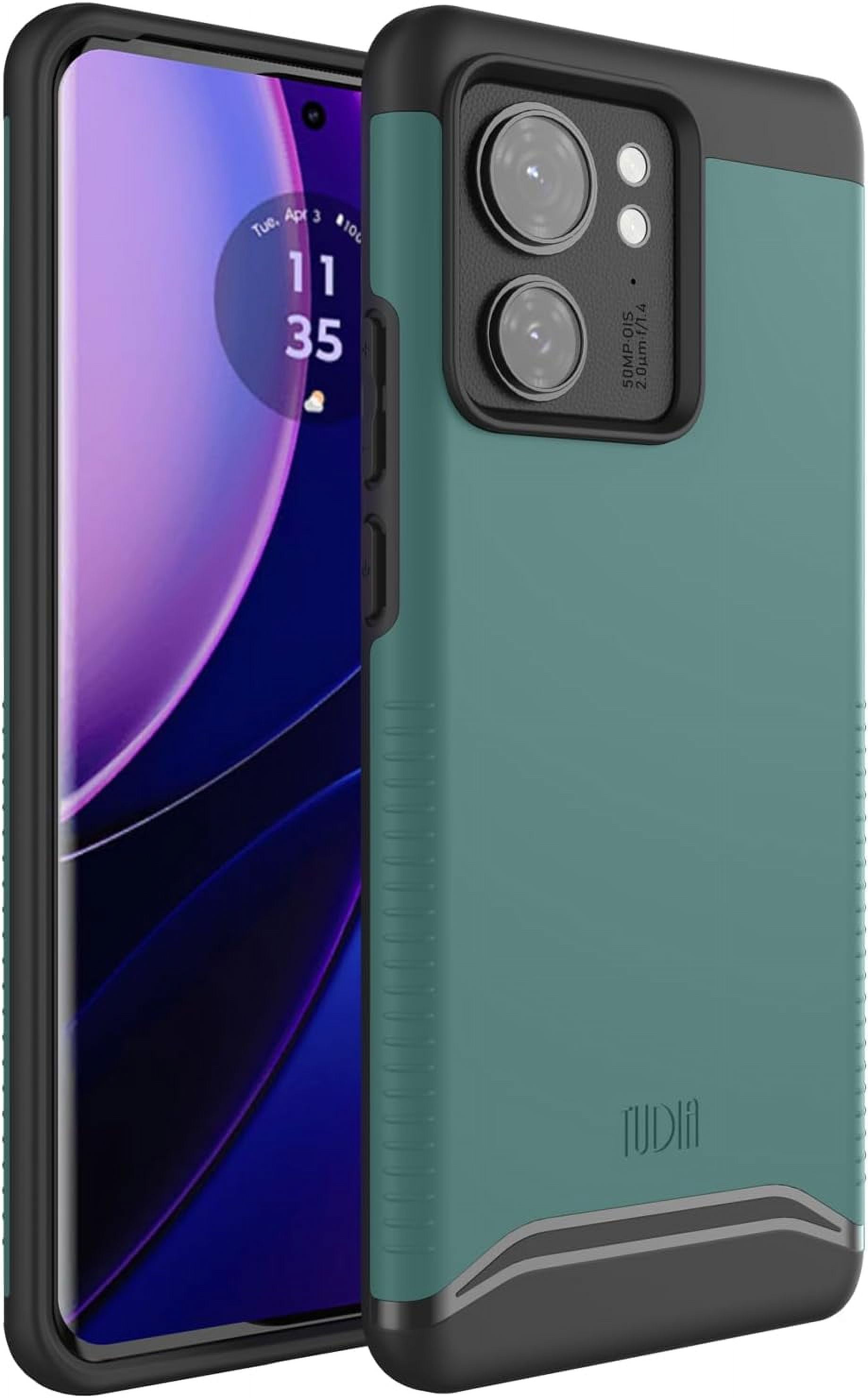 TUDIA Merge Motorola Edge 2023 Case Dual layer Slim Raised Edge ...