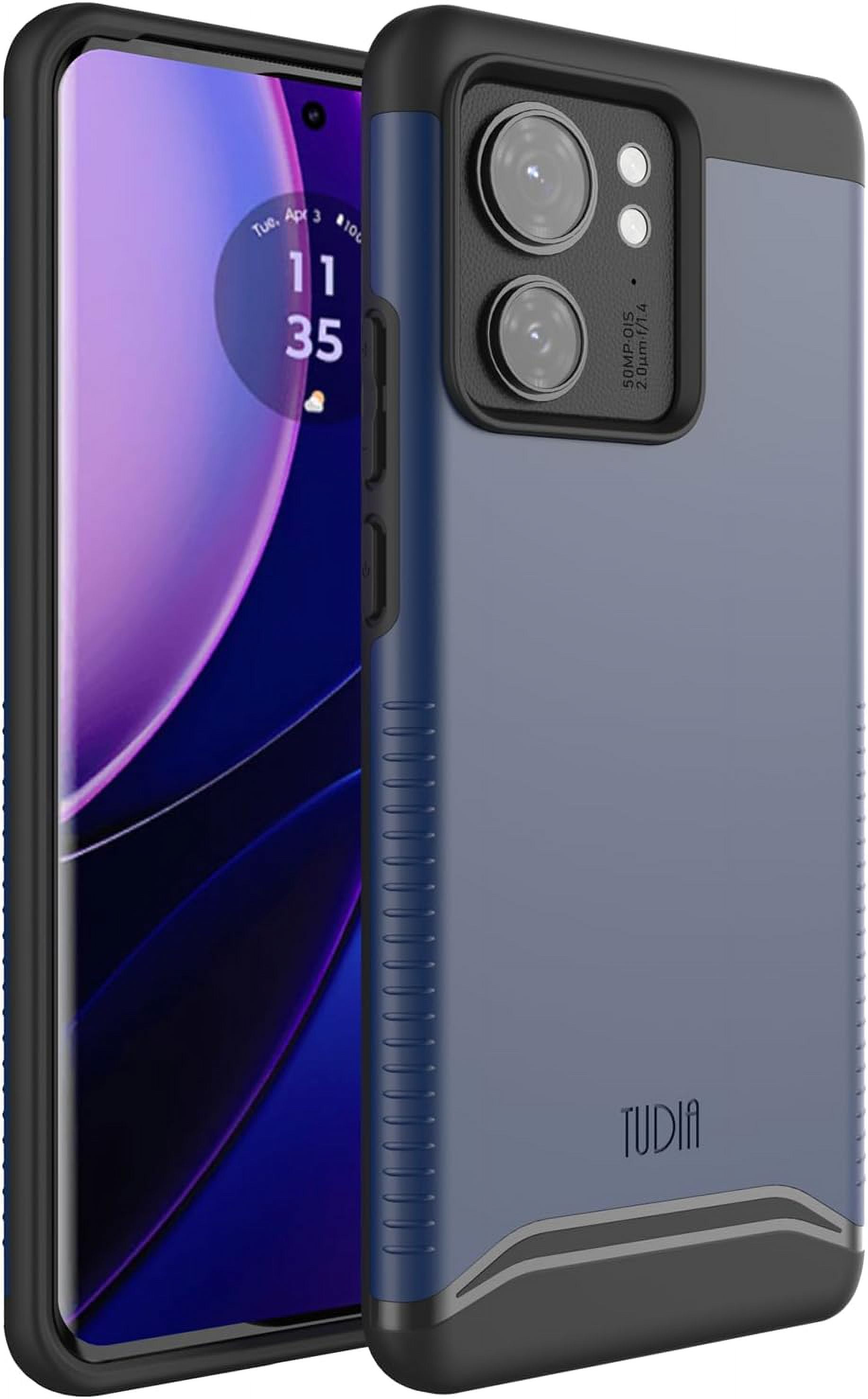 TUDIA Merge Motorola Edge 2023 Case Dual layer Slim Raised Edge ...