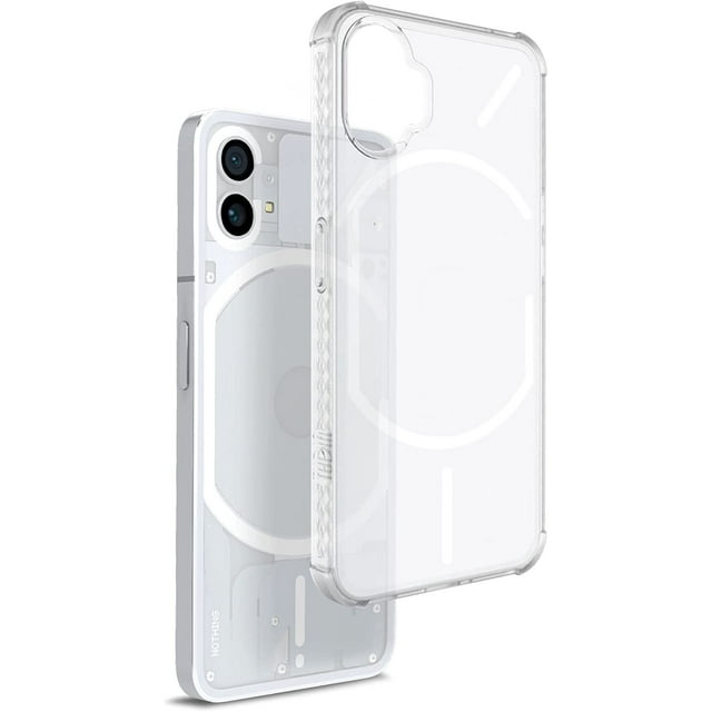 TUDIA for Nothing 1, [SKN] Semi-Transparent TPU Bumper Case Cover ...