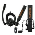 TUDIVING Mini Scuba Tank with Snorkel Mask, 0.5L Inflatable Diving Tank ...
