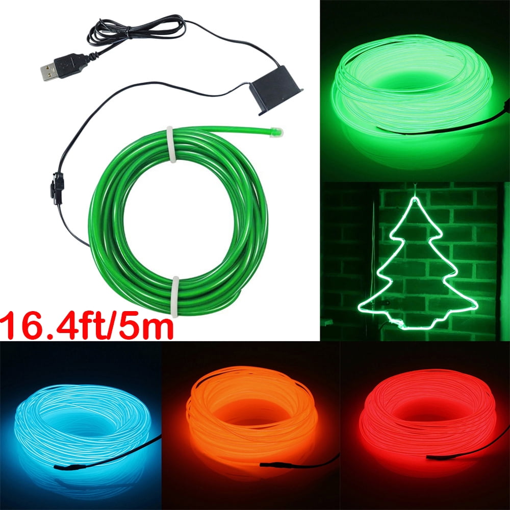 TUDOU Indoor/Outdoor Corded Waterproof LED Rope Light - Walmart.com