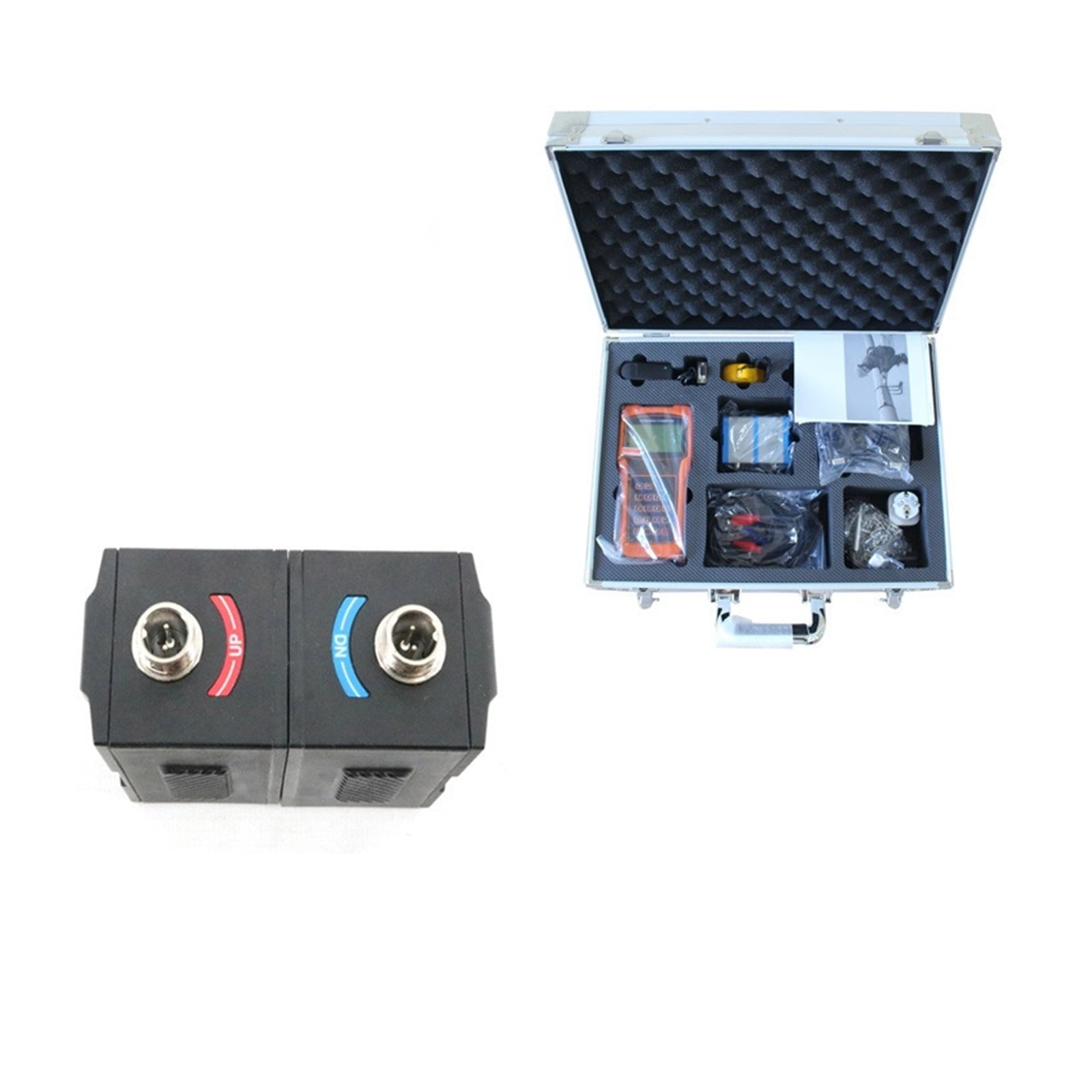 TUF-2000H Ultrasonic Water Flow Meter TS-2 DN15~DN100mm TM-1 DN50 ...