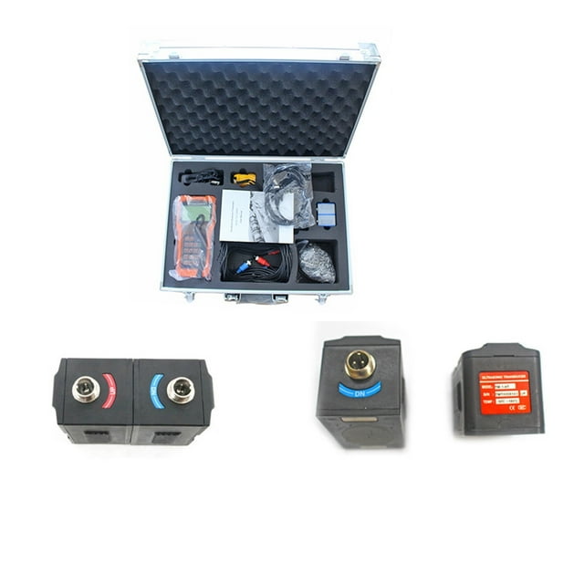 TUF-2000H Water Flowmeter TS-2/TM-1/TL-1 Transducer Clamp Sensor Handheld Portable Digital ...