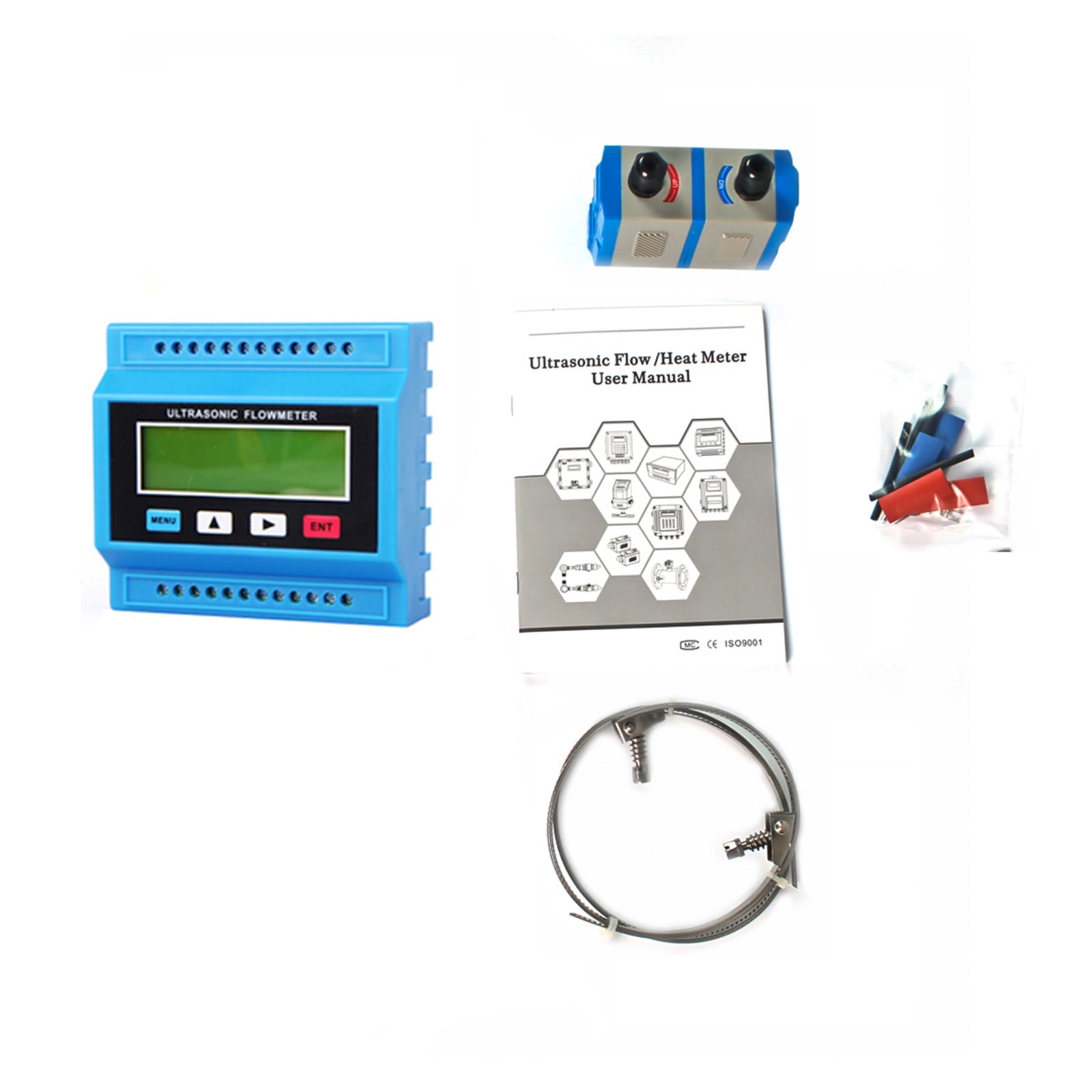 TUF-2000M Module Ultrasonic Flow Meter Digital Liquid Flowmeter No ...