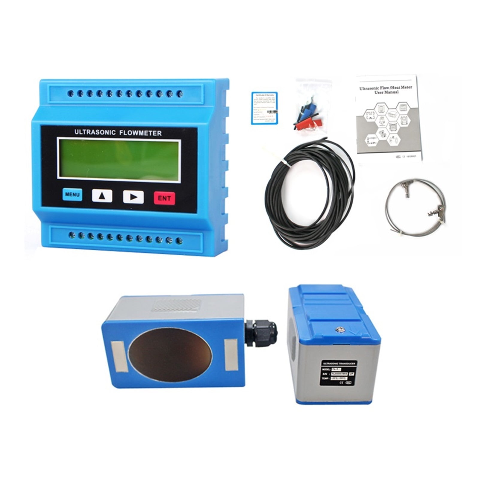 TUF-2000M Ultrasonic Digital Liquid Flow Meter TS-2 DN15~DN100 TM-1 DN50~DN700 TL-1 DN300~DN6000 ...