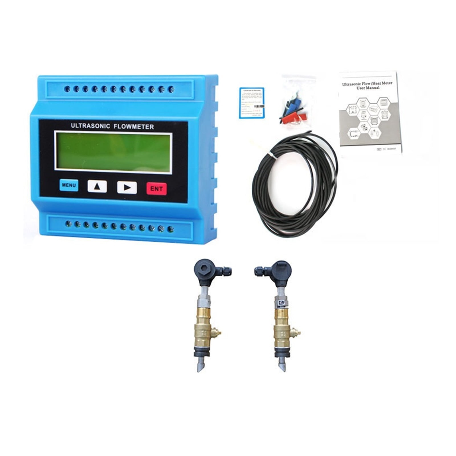 TUF-2000M Ultrasonic Water Flow Meter TS-2/TM-1/TL-1 Transducer Module ...